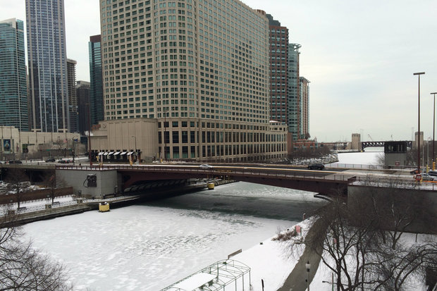 The State of the Chicago River? Frozen - Downtown - DNAinfo.com Chicago