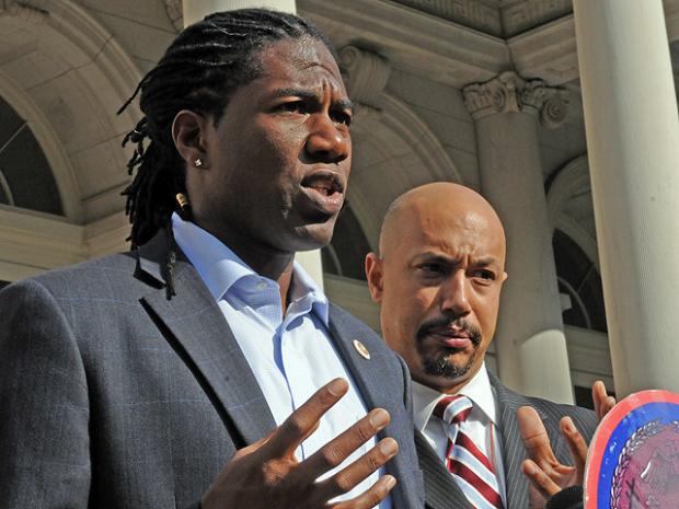 Brooklyn Councilman Sits In Protest During Pledge Of Allegiance