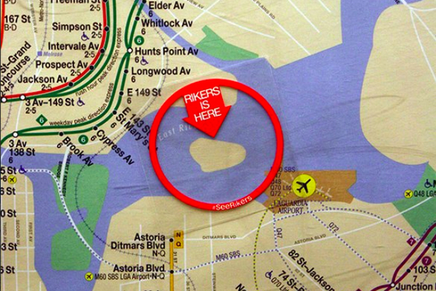 These Stickers Put Rikers Island on the Map - Hunts Point - DNAinfo.com ...