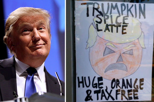 'Huge, Orange And Tax-Free' Trumpkin Lattes Available At TrueNorth Cafe ...
