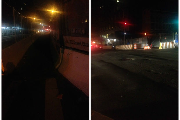 UES Intersection Goes Dark After MTA Shuts Power to Street Lights ...