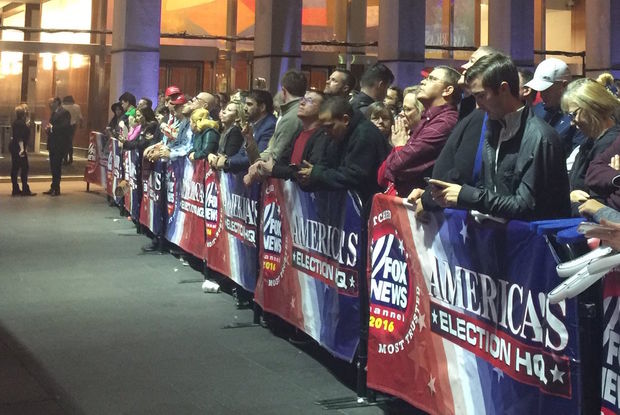 Outside Manhattan's Fox News Headquarters, Trump Supporters Are ...