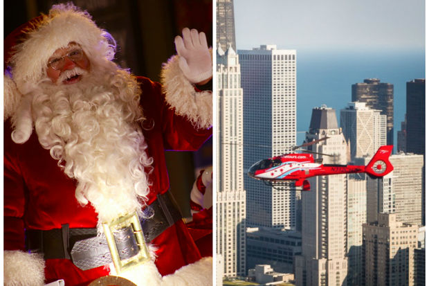 For $1,000, You Can See Chicago's Skyline With Santa Claus In A ...