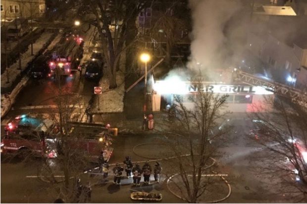 Diner Grill Fire Closes Greasy Spoon, But Owner Vows To Rebuild ...