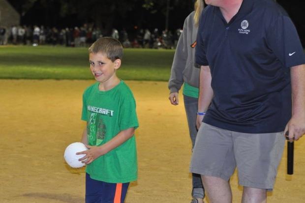Watch Anthony Pappalas Throw Out The 1st Pitch At The Papa Hops Tourney ...