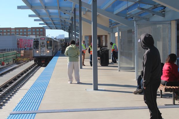 New Wilson 'L' Station Now Half Done, Helping Make Uptown A ...