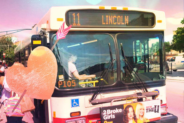 No. 11 Bus Has A Valentine's Message For Riders: 'Be Mine' [VIDEO ...