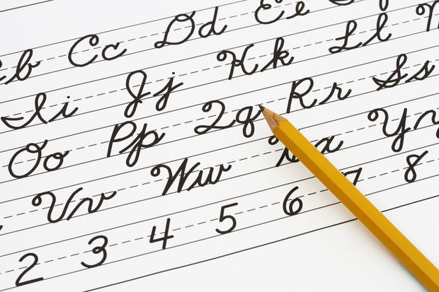 After Years Of Being Out Of Fashion Cursive Writing Returns To Schools 