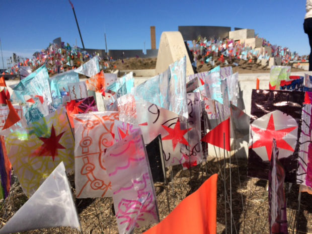 What's Up With The 11,000 Flags Installed Along The 606? - Logan Square ...