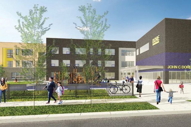 New Dore Elementary School Building Approved By City Panel - Clearing ...
