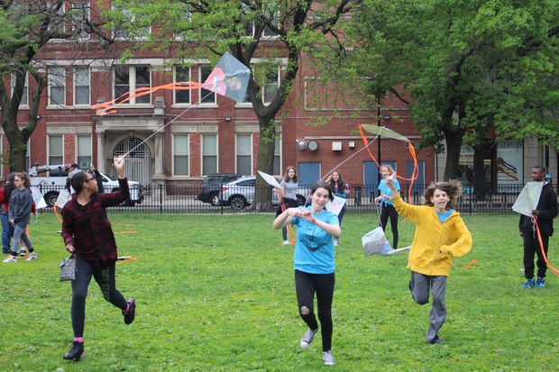 Kite Flying, Art Project Brings Students From Four Schools Together ...