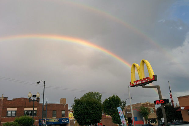 Double Rainbow Over Chicago Tuesday Night Was Mighty Impressive ...