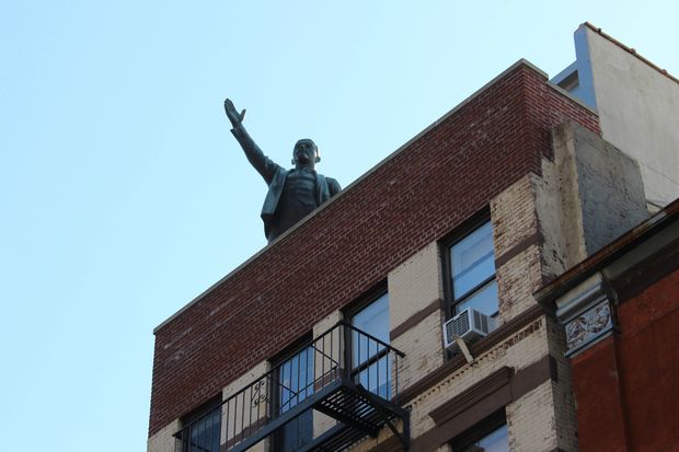 Lenin Statue Removed from Red Square Reappears on Norfolk Street ...