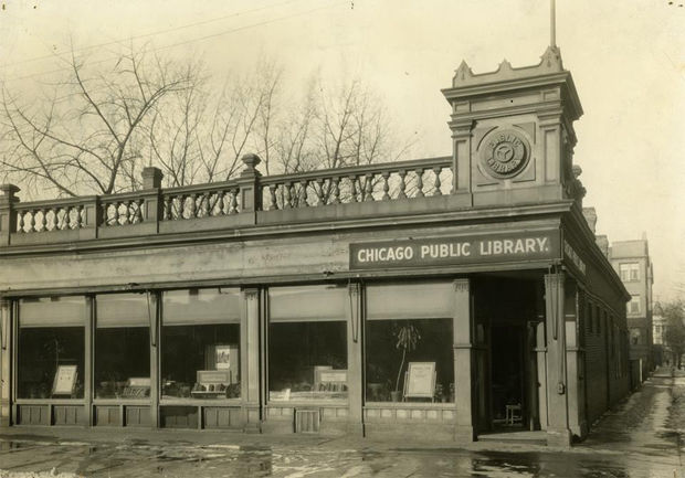 #TBT: The Original Logan Square Public Library Circa 1910 - Logan ...