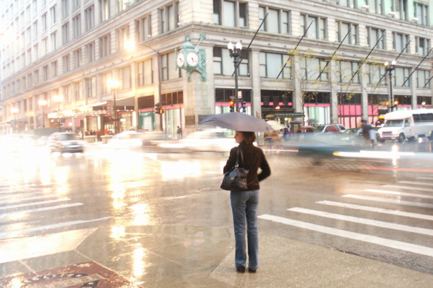Rush Hour Rain Coming Our Way - Downtown - Chicago - DNAinfo